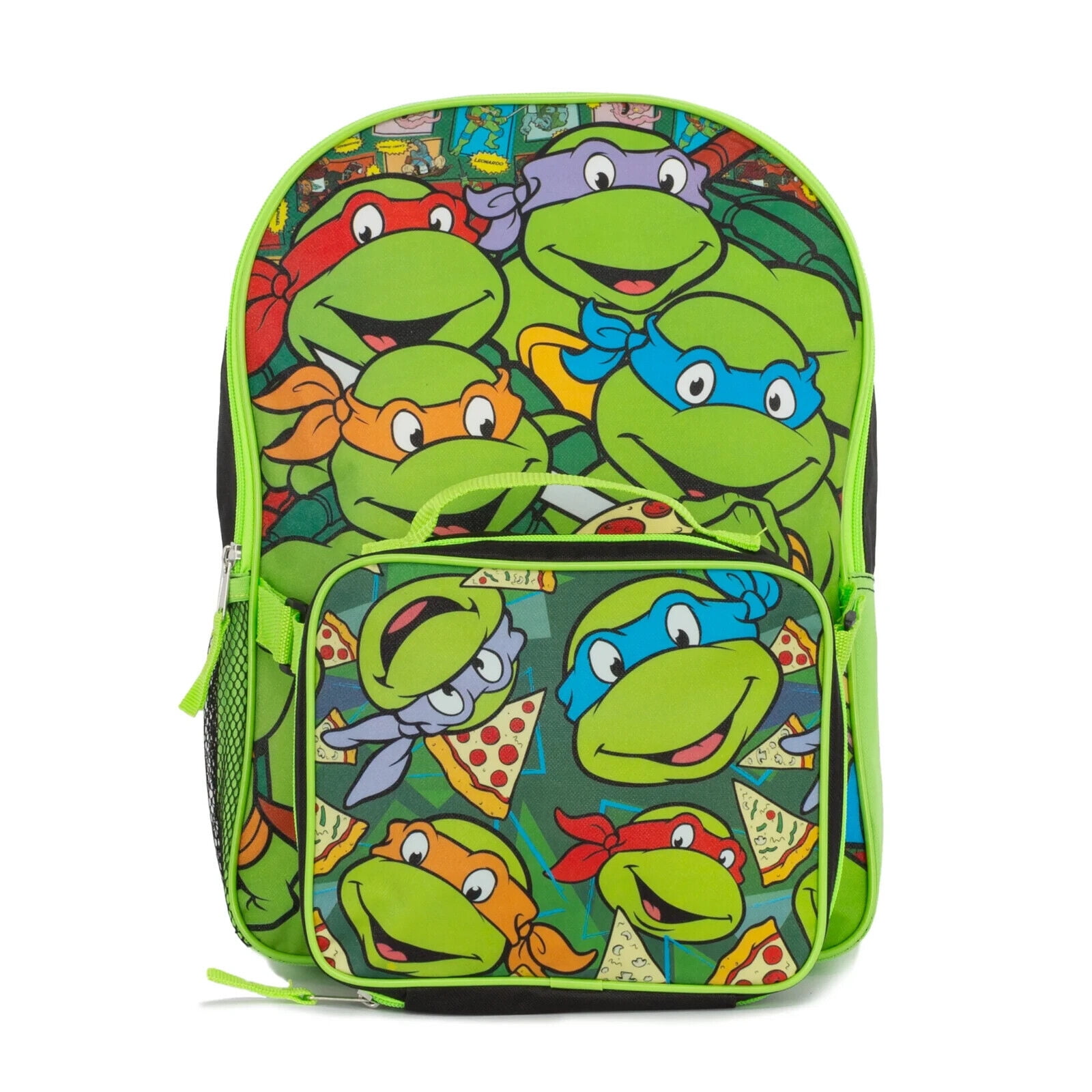Nickelodeon Teenage Mutant Ninja Turtle Kids Backpack & Lunch Box Set ...