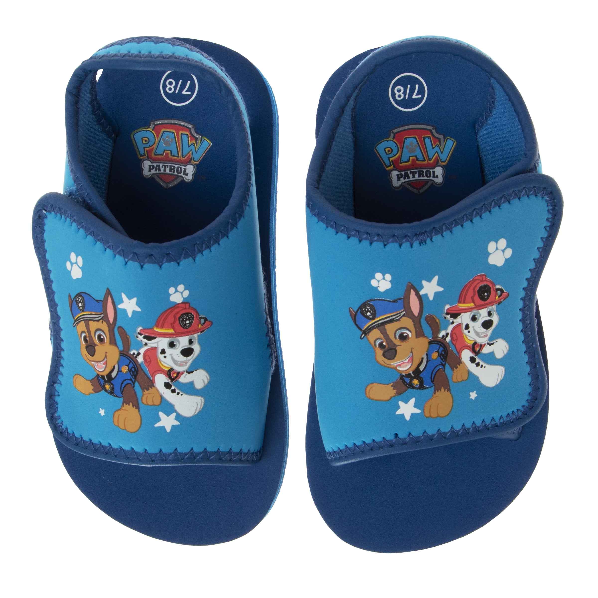 Nickelodeon Paw Patrol Boys Dual Sizes Flip-Flop Sandals (Toddler ...