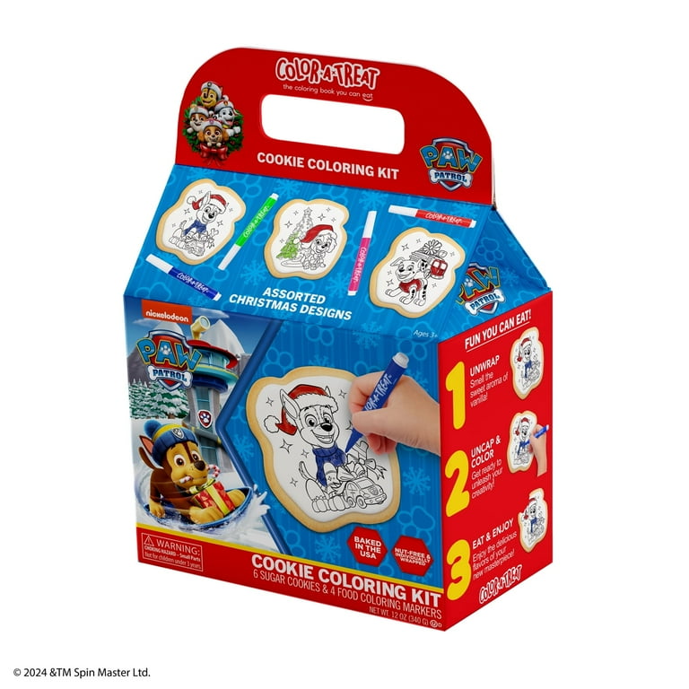 paw patrol marshall christmas coloring pages