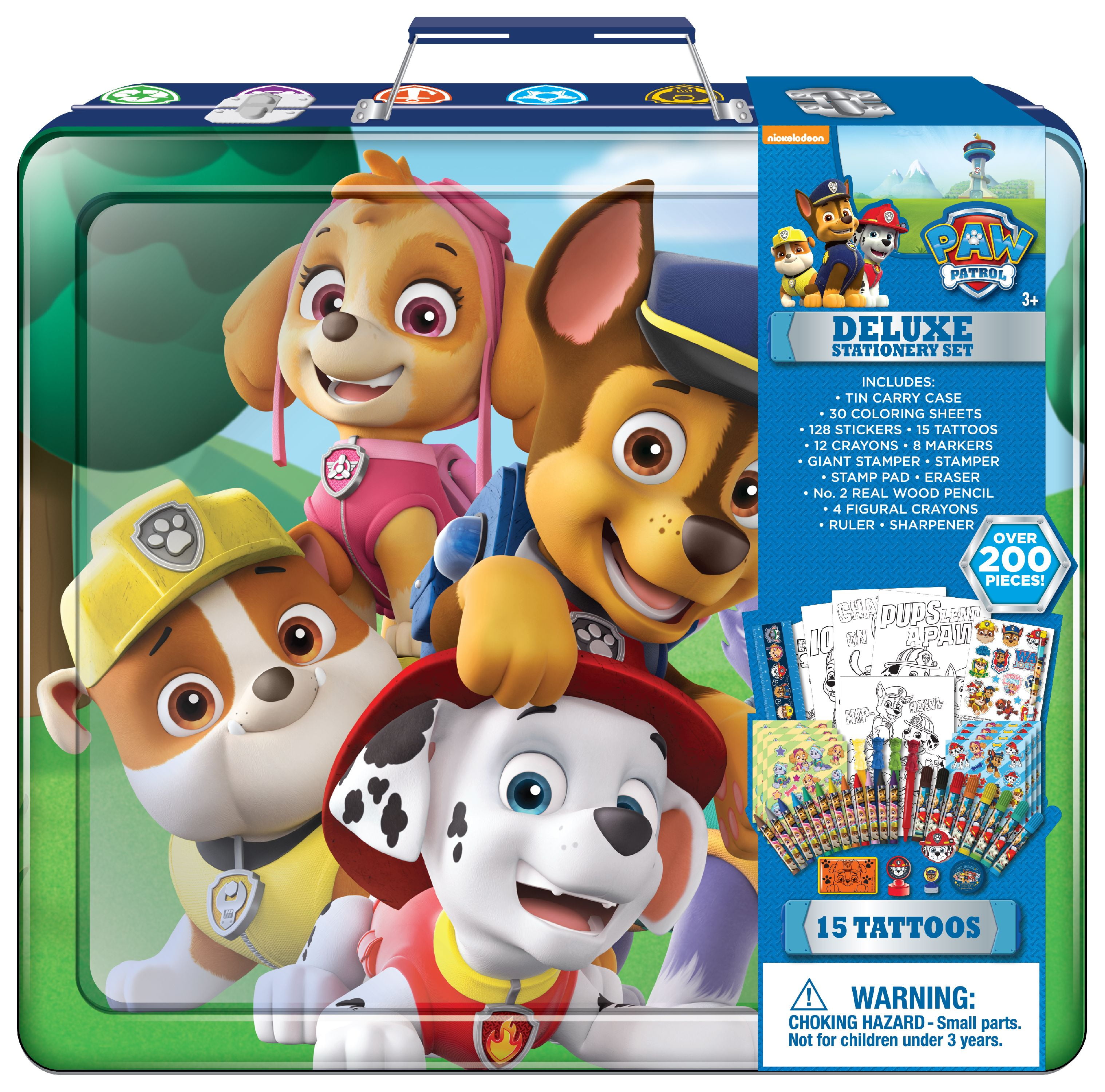 Nickelodeon PAW Patrol Deluxe Stationery Activity Set, Includes Metal ...