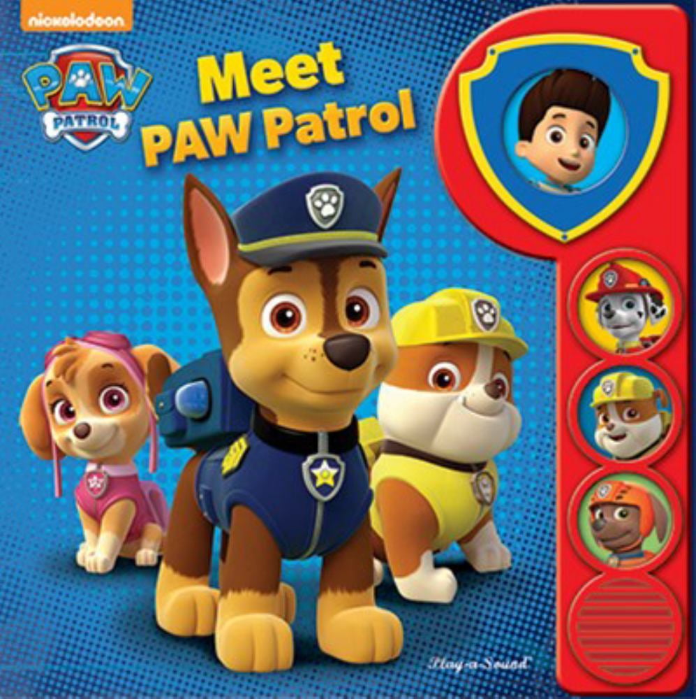 Nickelodeon PAW Patrol: Meet PAW Patrol (Board Book) - Walmart.com