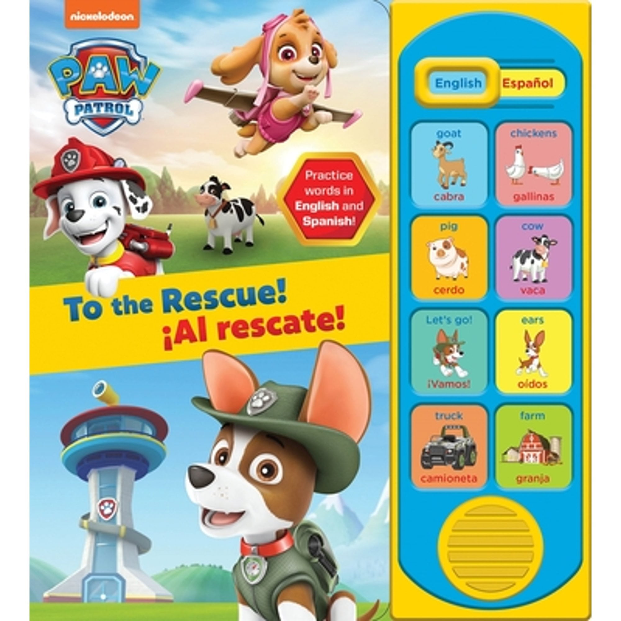 Pre-Owned Nickelodeon PAW Patrol: to the Rescue! Al Rescate! English ...