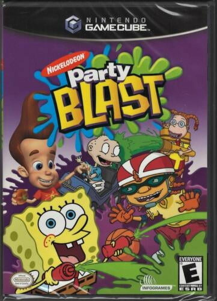 Nickelodeon Party Blast NGC (Brand New Factory Sealed US Version ...