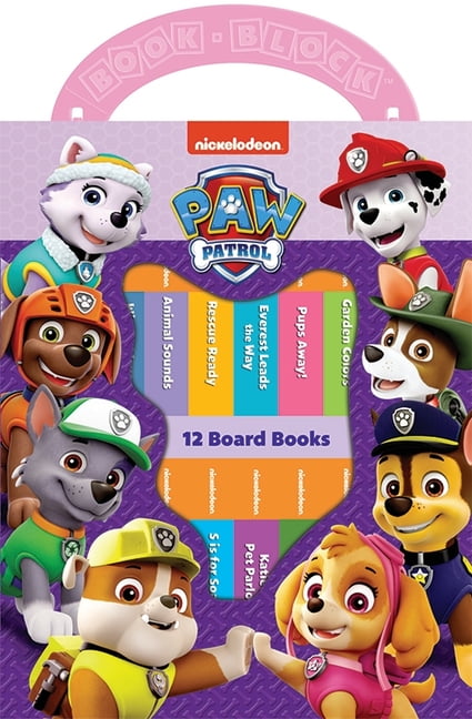 Nickelodeon - Paw Patrol - Book Block My First Library 12-Book Set - PI ...