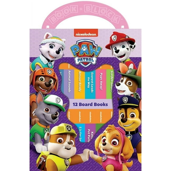 Nickelodeon - Paw Patrol - Book Block My First Library 12-Book Set - PI ...