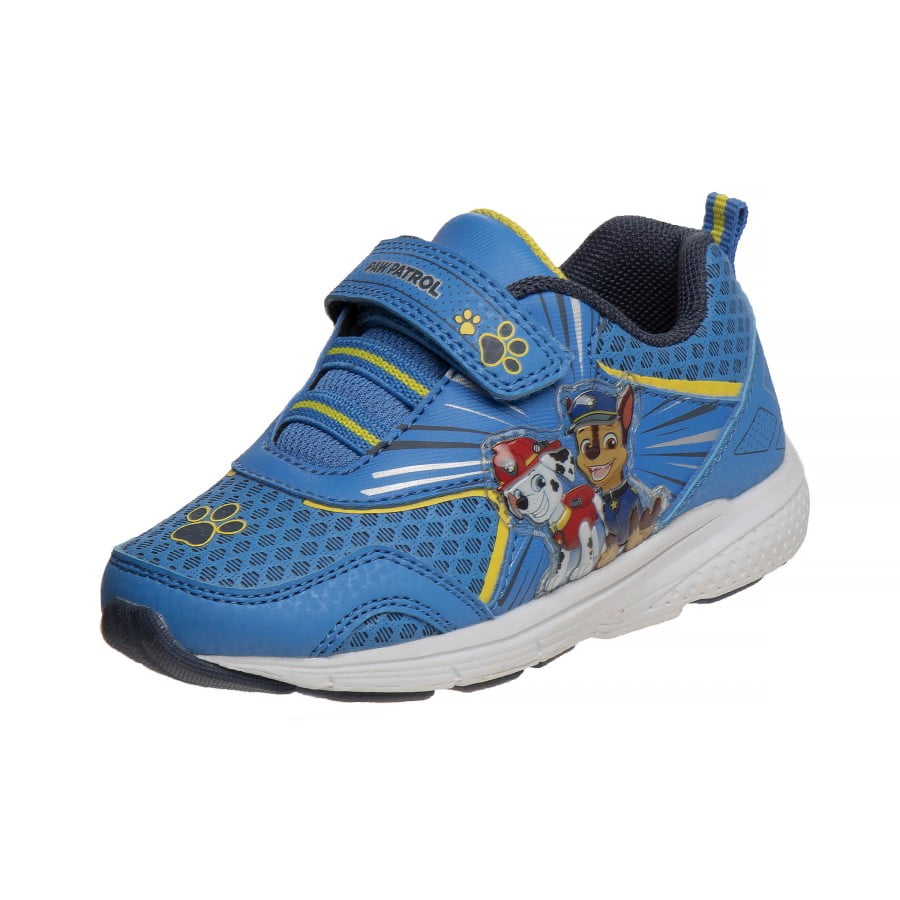 Nickelodeon Paw Patrol Kids Toddler Boys Sneakers w/ Red Lights - Blue ...