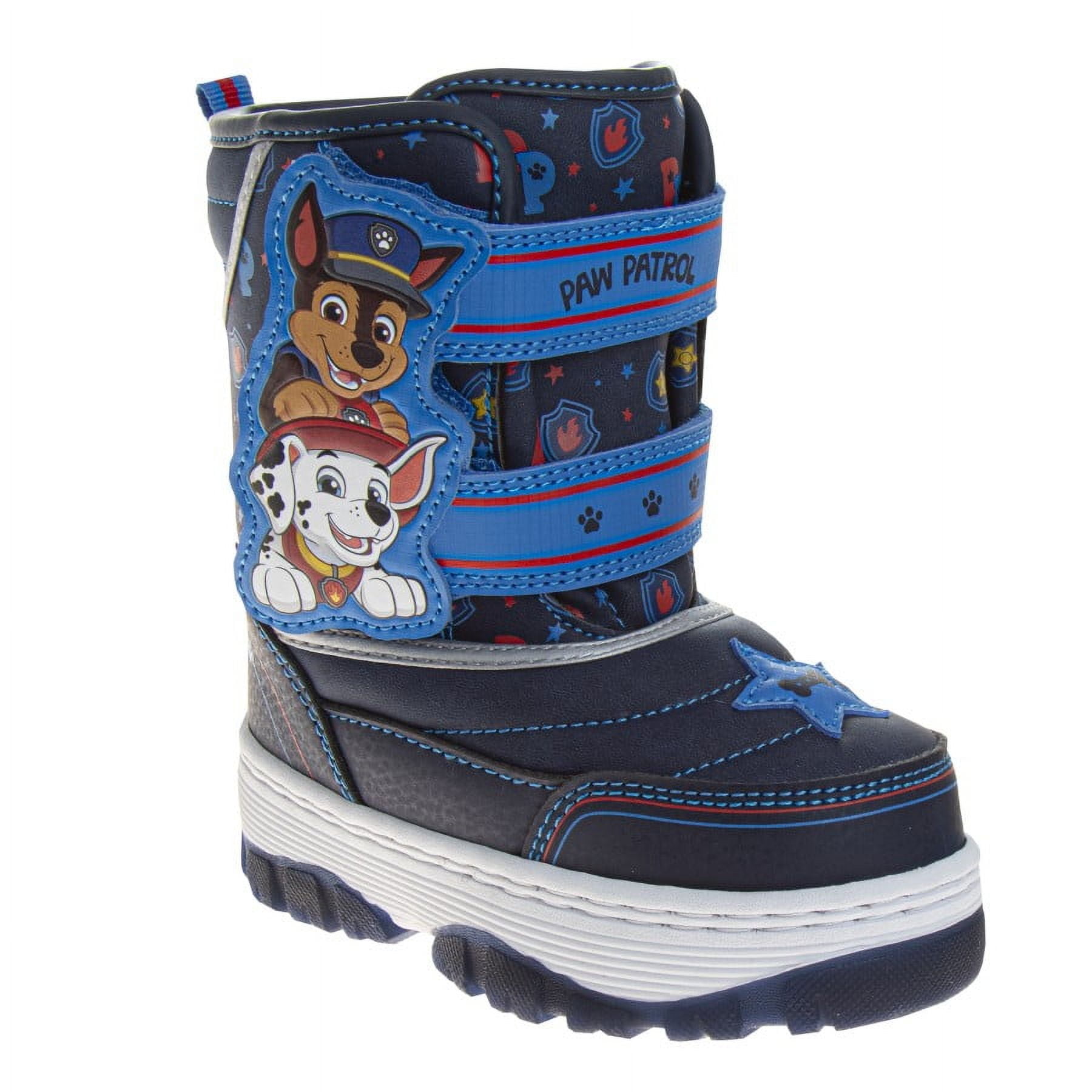Nickelodeon Paw Patrol Boys' Snow Boots. (Toddler/Little Kids) - Navy ...