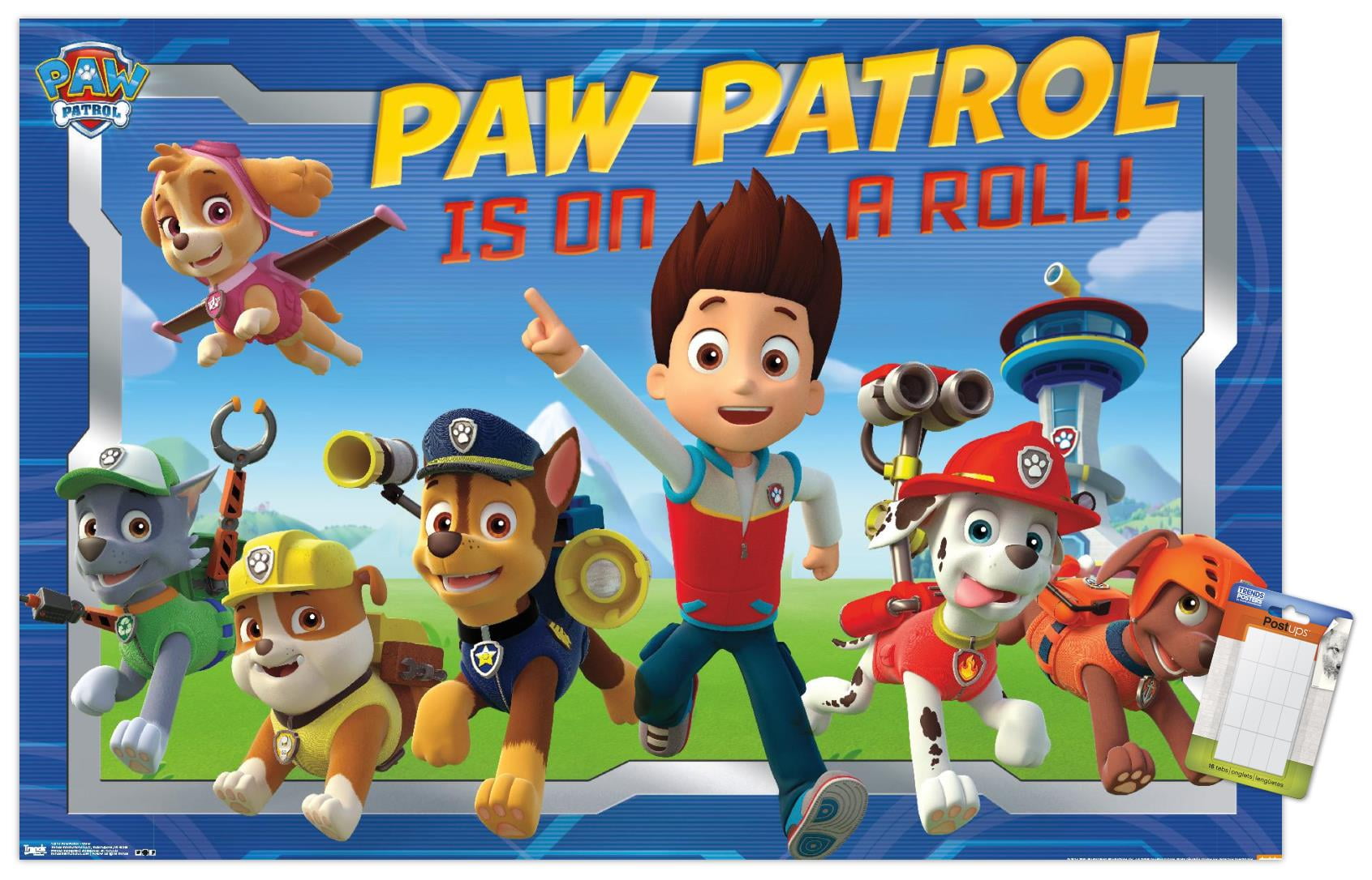 Nickelodeon Paw Patrol - Crew Wall Poster, 22.375" x 34" - Walmart.com