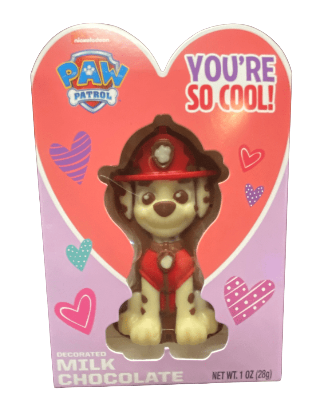 Nickelodeon Paw Patrol Decorated Milk Chocolate You're So Cool 1 oz ...