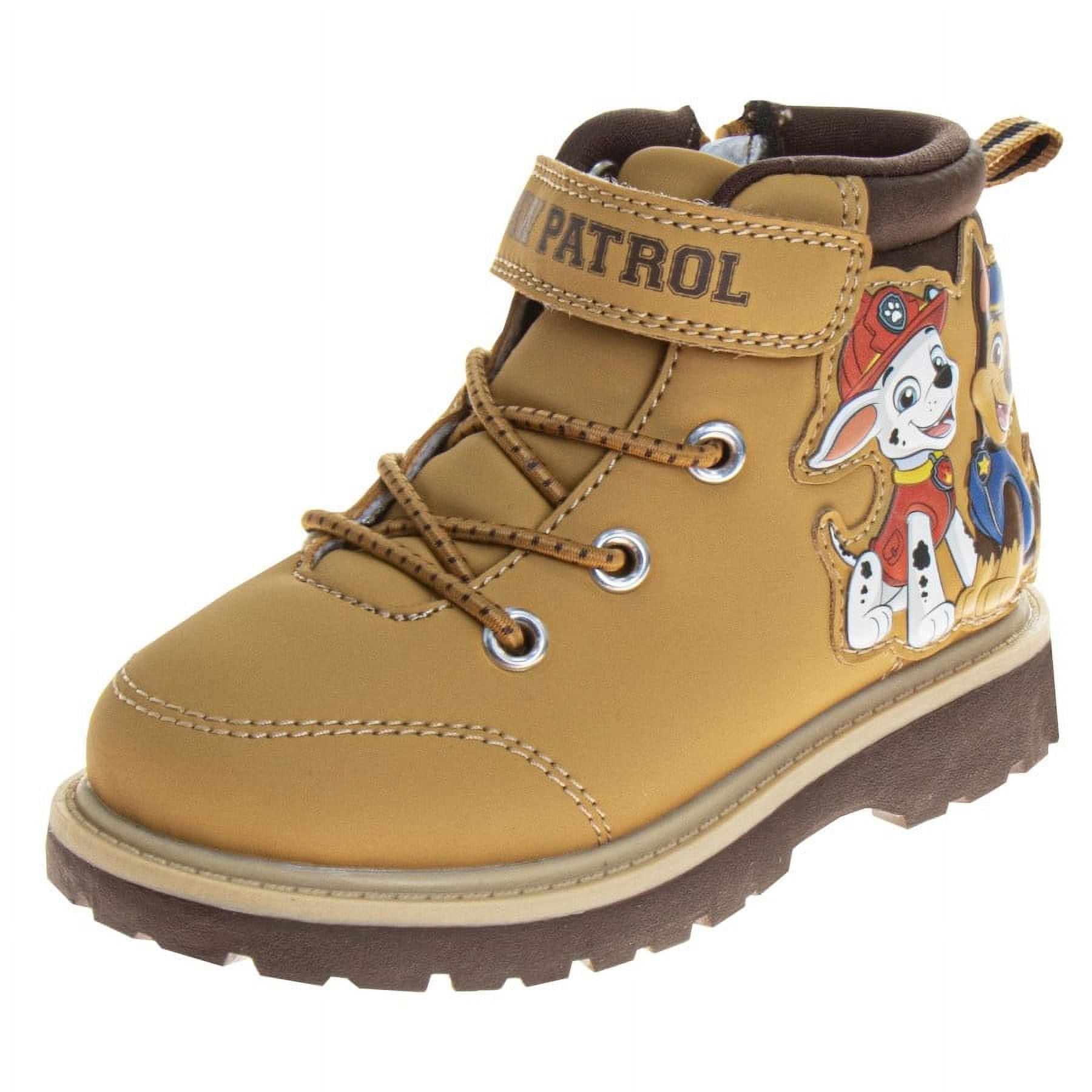 Nickelodeon Paw Patrol Hook And Loop Boys Casual Boots. (Toddler Little ...