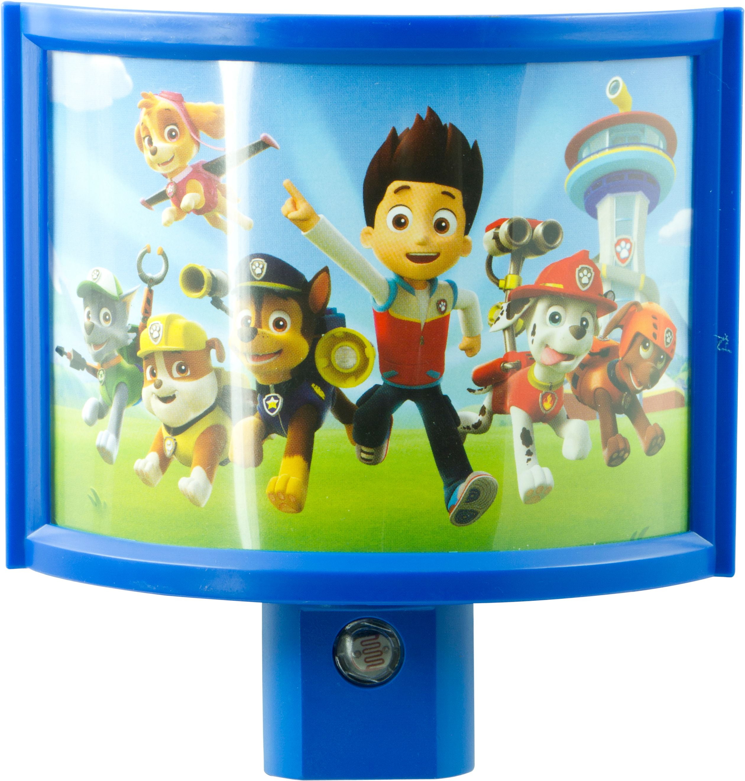Nickelodeon Paw Patrol LED Night Light, Curved Shade, 36196 - Walmart.com