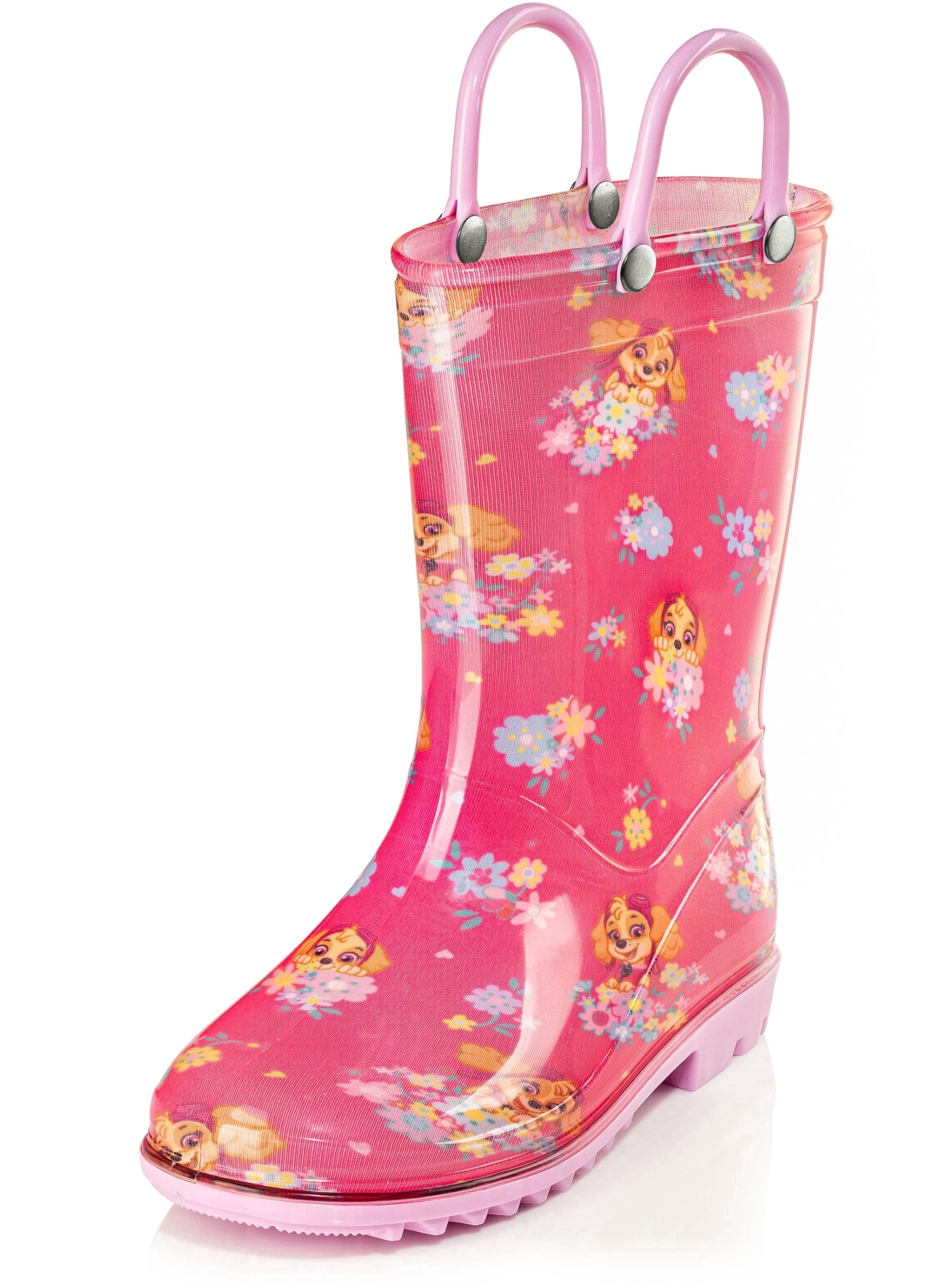 Nickelodeon Paw Patrol Pink Girls Character Printed Waterproof Easy-On ...