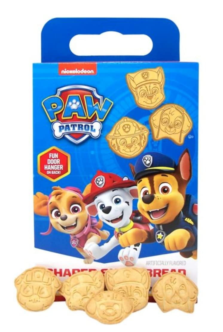 Nickelodeon Paw Patrol Shaped Shortbread Cookies, 7 Ounce SHO2 ...