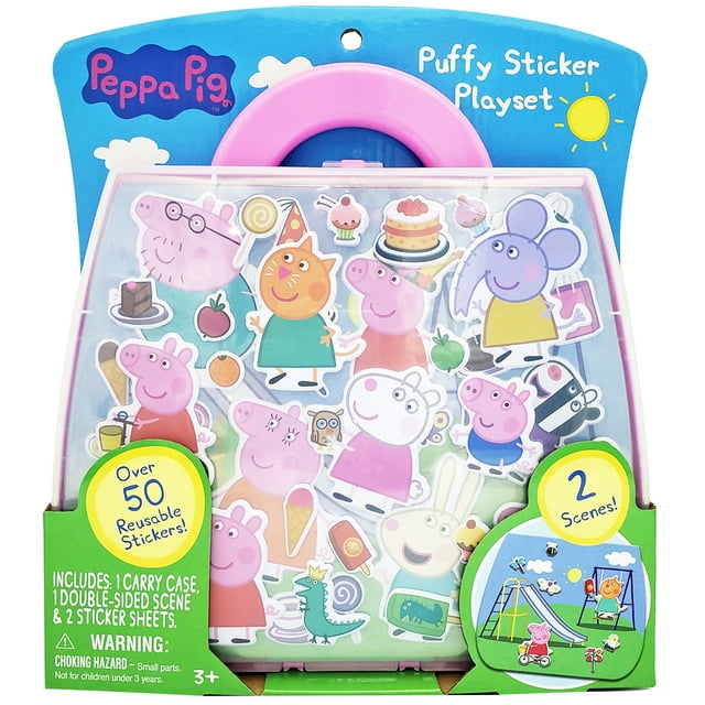 Nickelodeon Peppa Pig Puffy Sticker Playset - Walmart.com