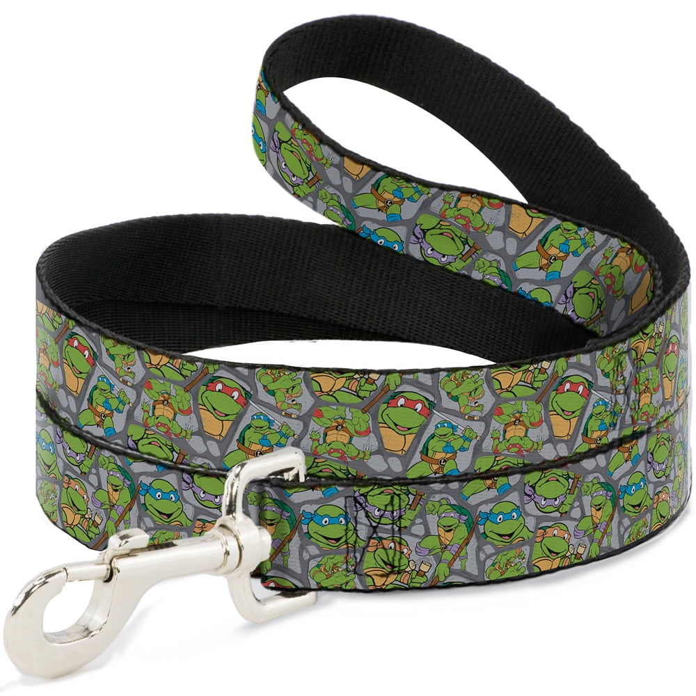 Nickelodeon Pet Leash, Dog Leash, Ninja Turtles Expression Pose Turtle ...
