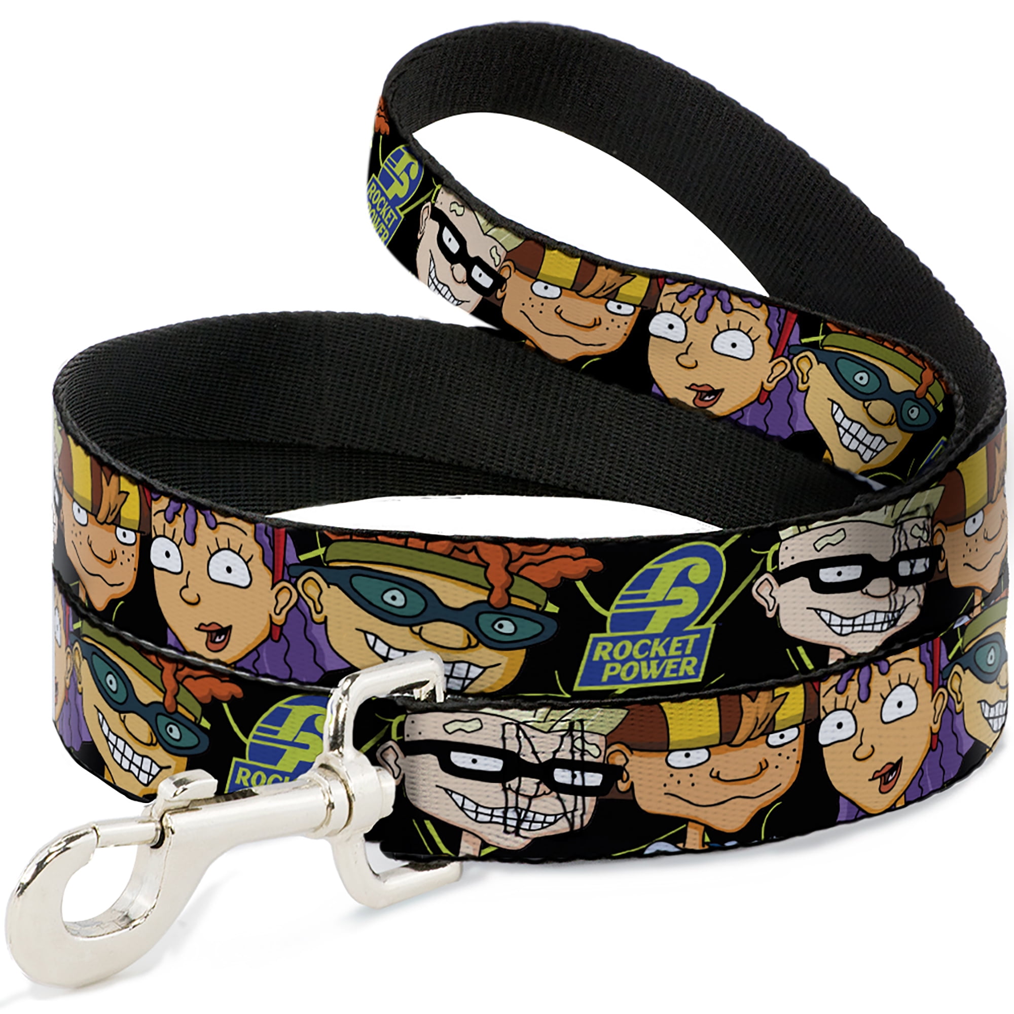 Nickelodeon Pet Leash, Dog Leash, Rocket Power Logo Character Faces ...