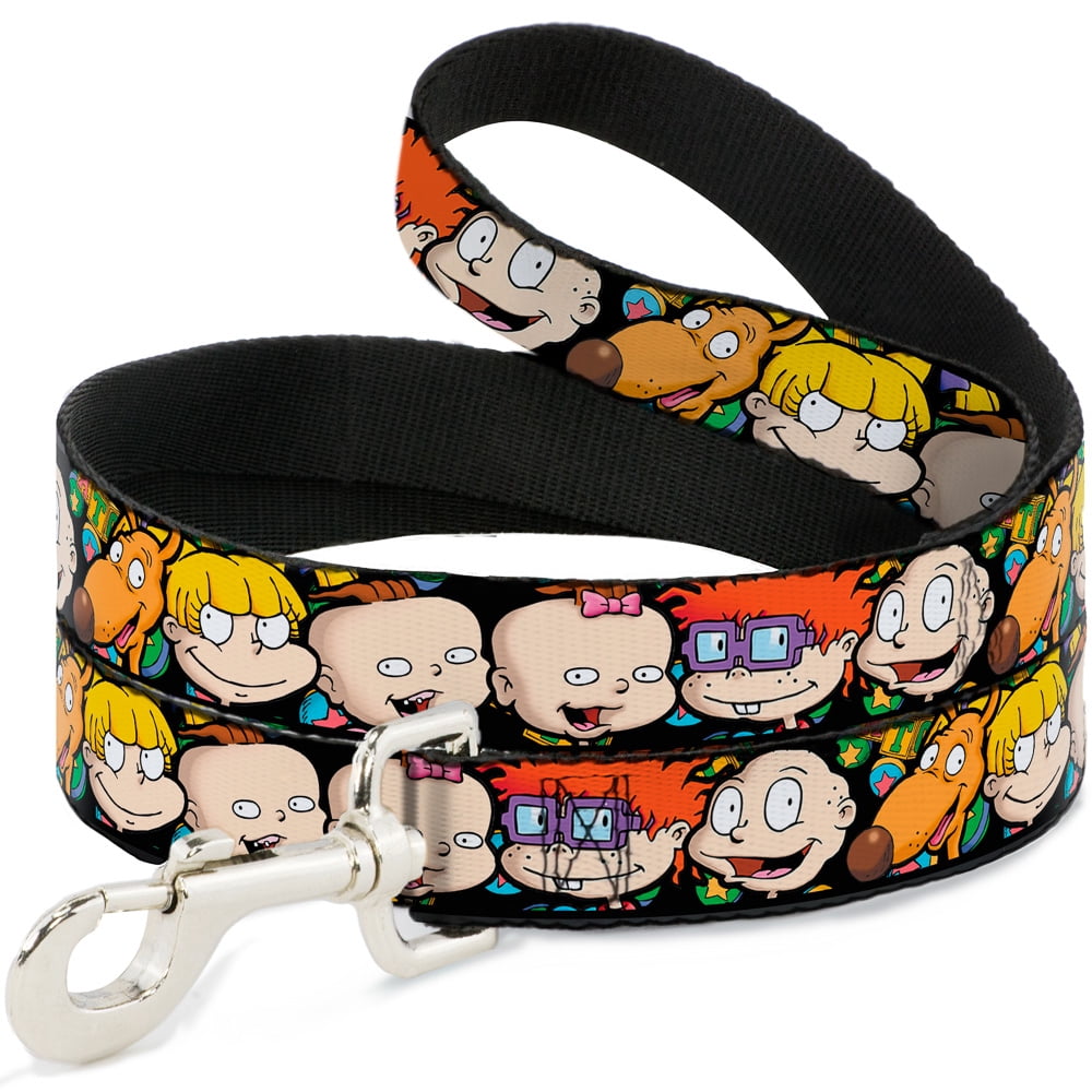 Nickelodeon Pet Leash, Dog Leash, Rugrats Character Faces Close Up, 4 ...