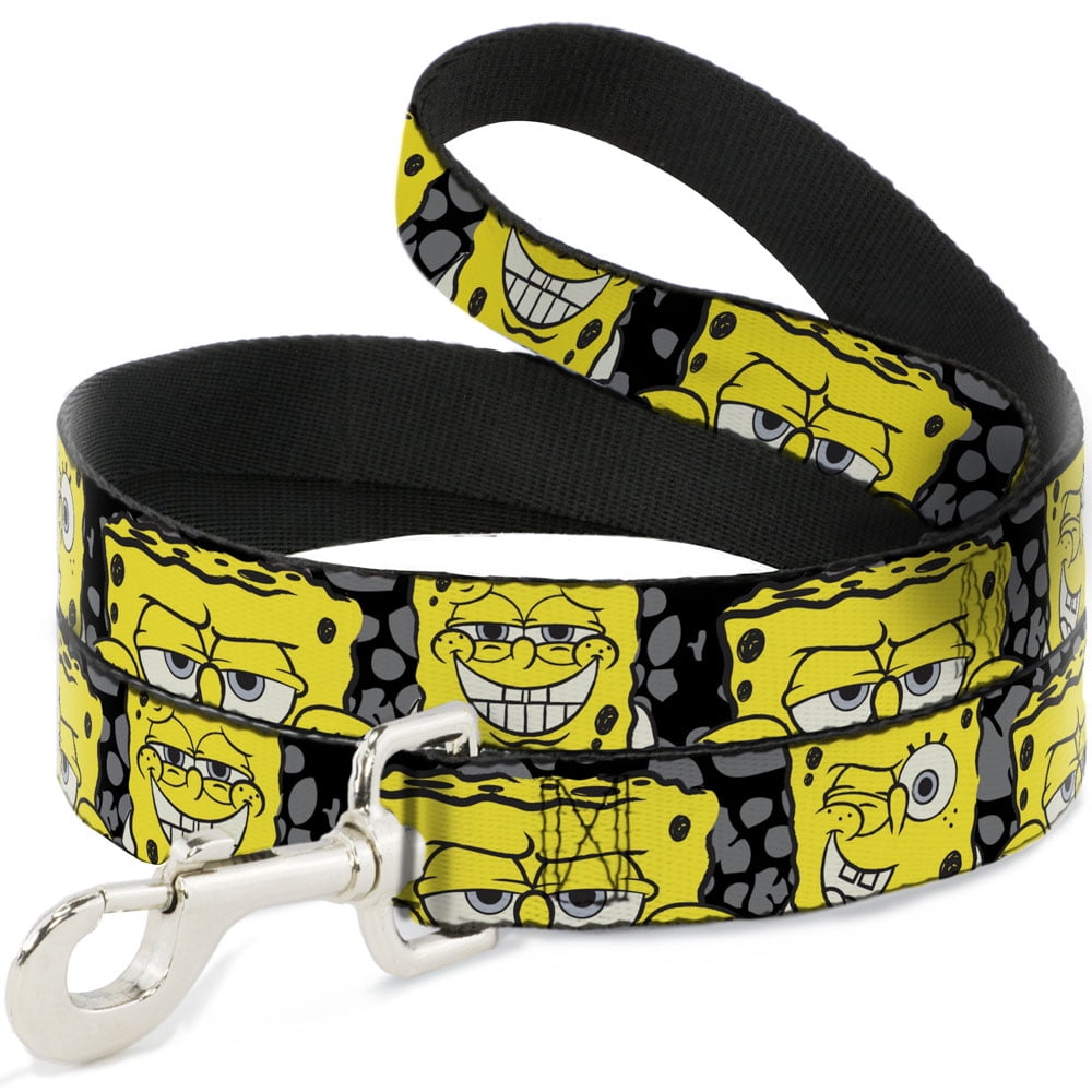 Nickelodeon Pet Leash, Dog Leash, SpongeBob Close Up Expressions ...