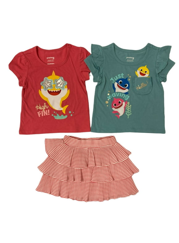 Baby Shark Clothing in Kids Clothing Character Shop - Walmart.com