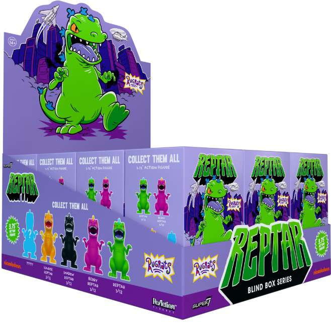 Nickelodeon ReAction Reptar Mystery Box (12 Packs) - Walmart.com