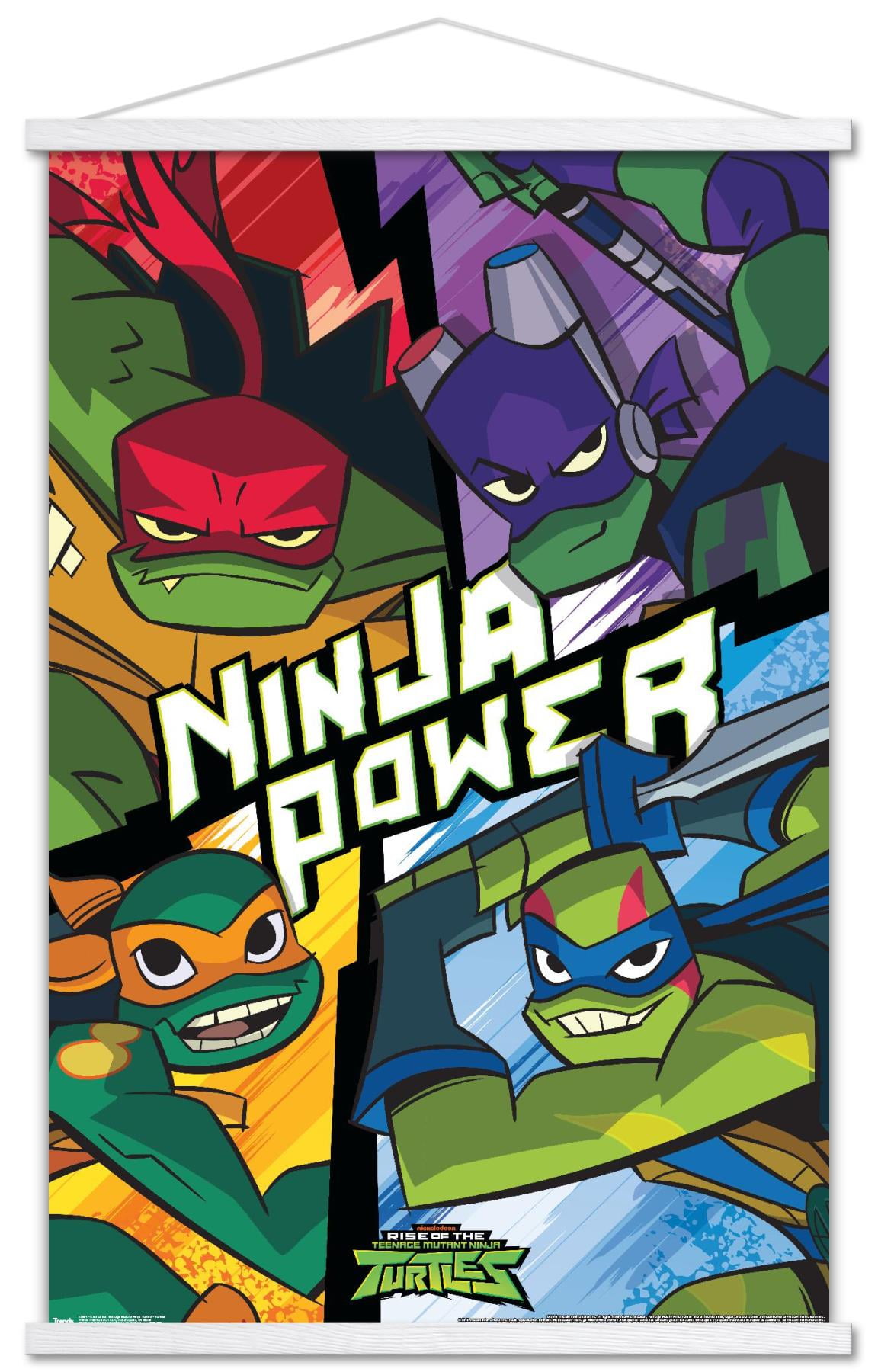 Nickelodeon Rise of The Teenage Mutant Ninja Turtles - Turtles Wall ...