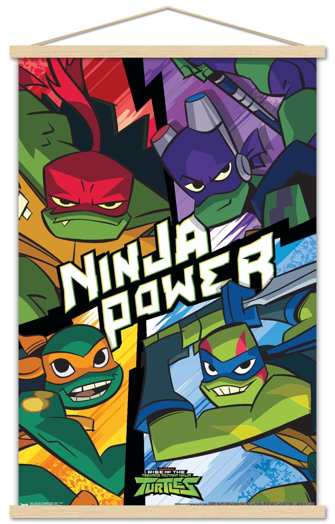 Nickelodeon Rise of The Teenage Mutant Ninja Turtles - Turtles Wall ...