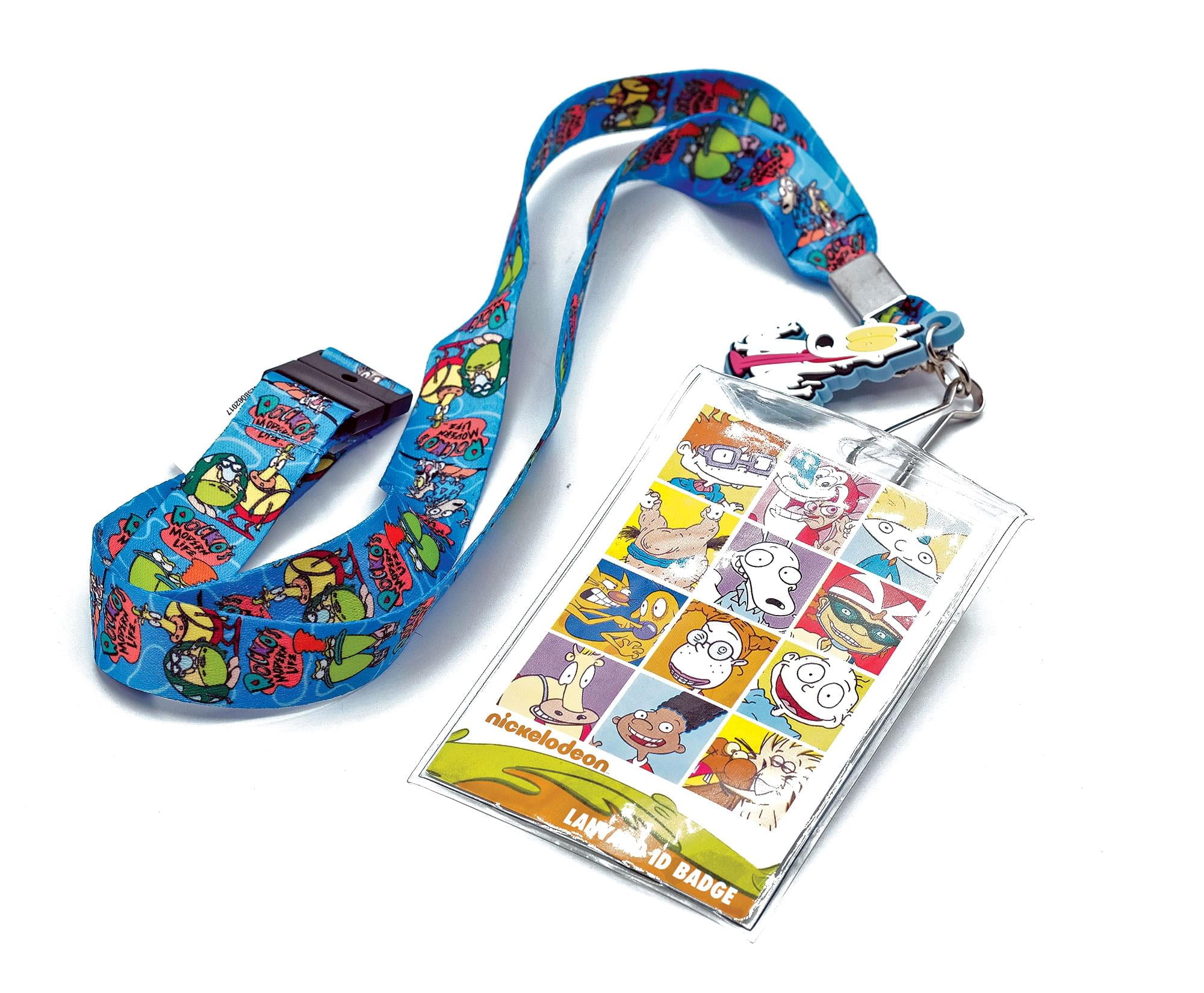 Nickelodeon Rocko's Modern Life Lanyard With ID Badge Holder And ...