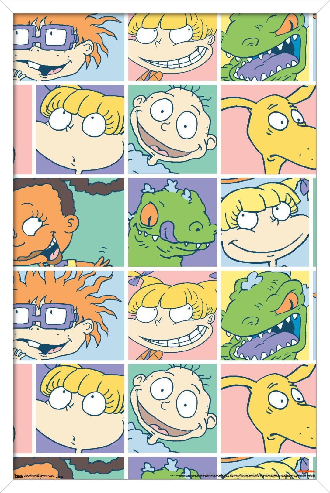 Nickelodeon Rugrats Grid Wall Poster, 22.375" x 34" Framed - Walmart.com