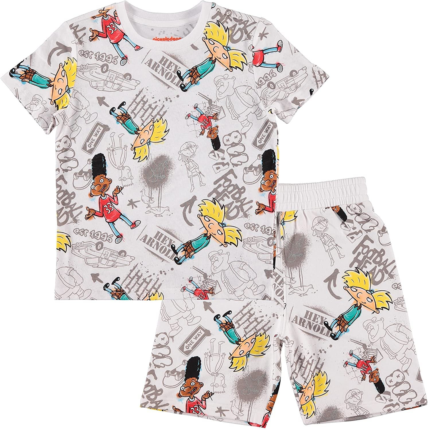 Nickelodeon Rugrats, Hey Arnold, All That Boys Short Sleeve T-Shirt and ...