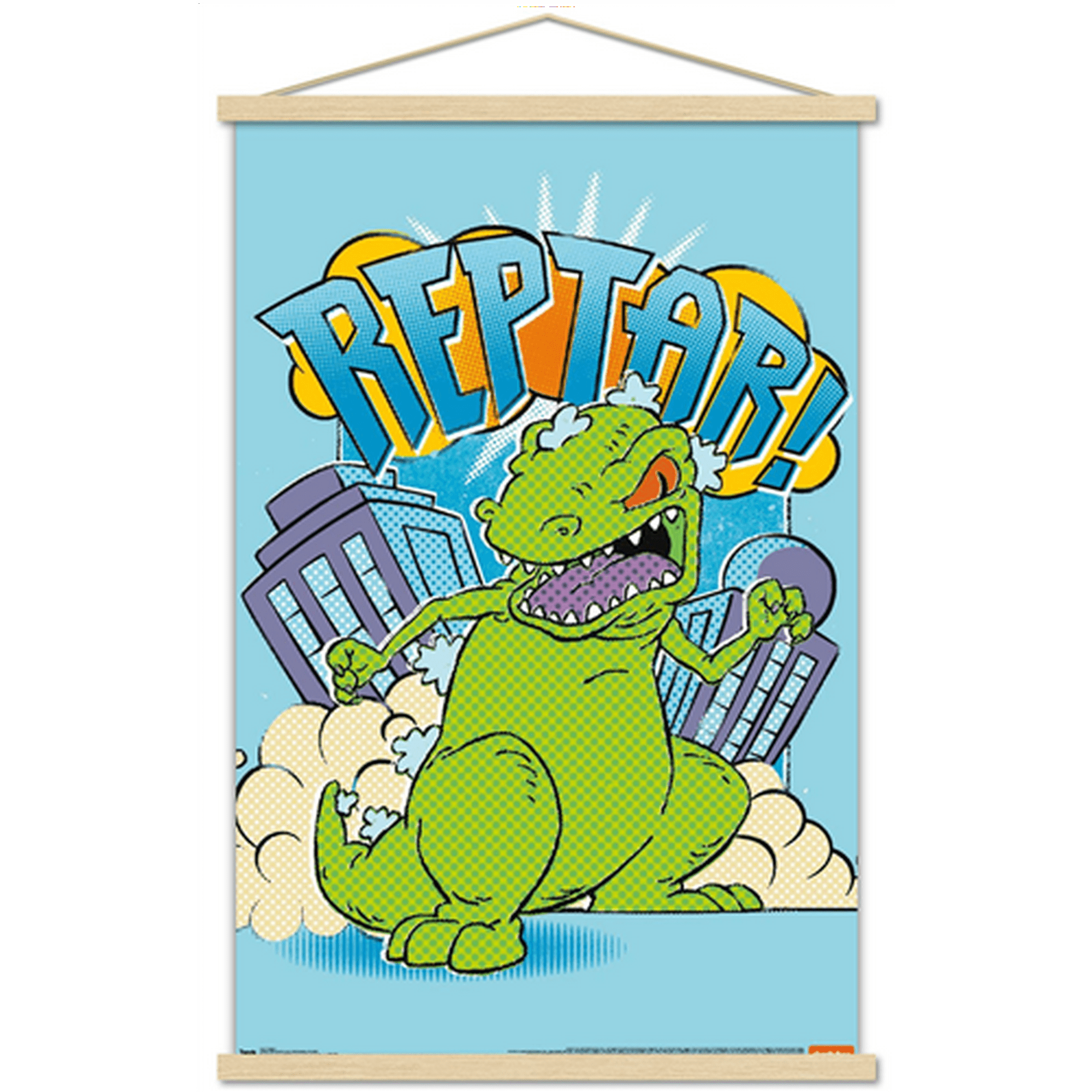 Rugrats Reptar Coloring