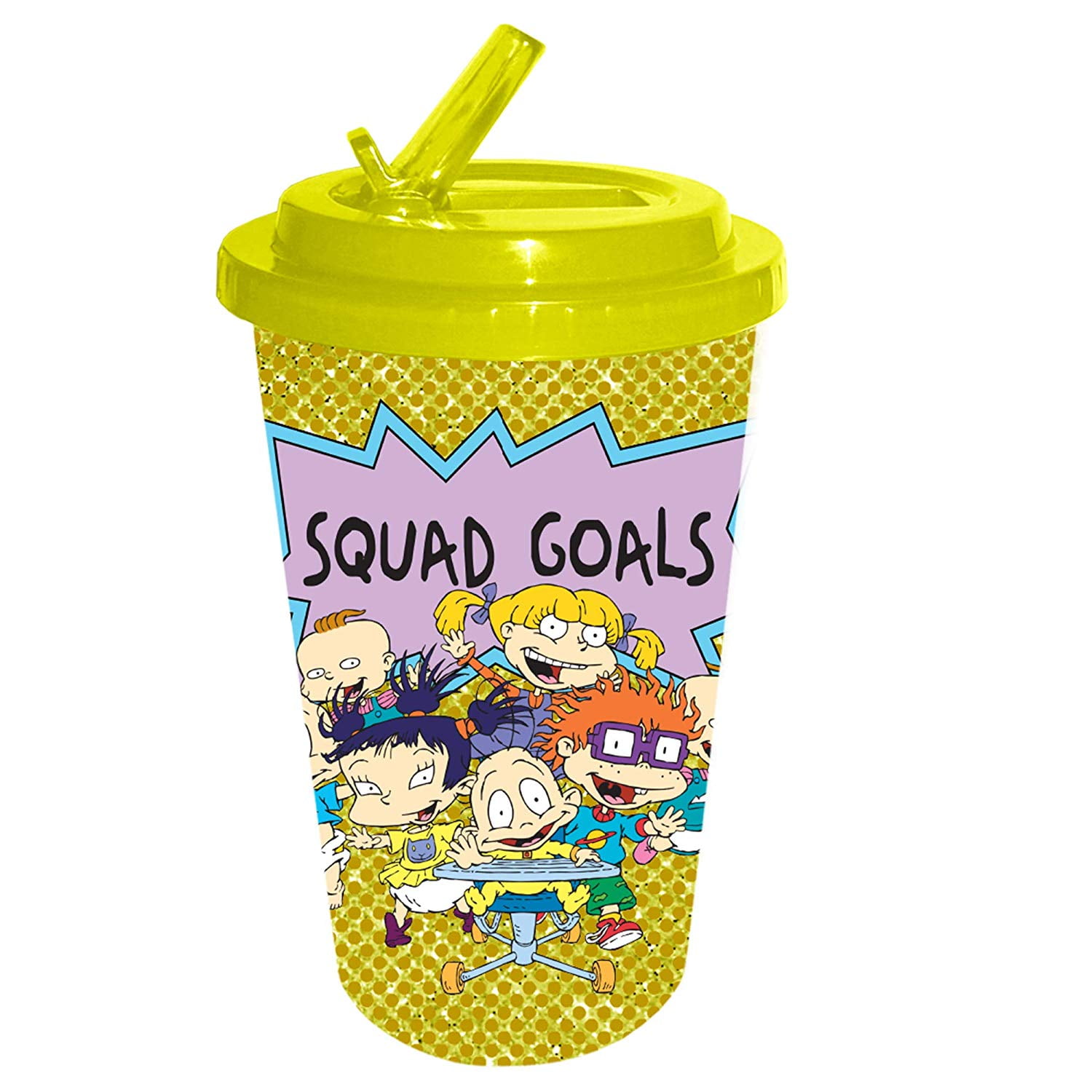 Nickelodeon Rugrats Squad Goals Glitter Cold Cup - Walmart.com
