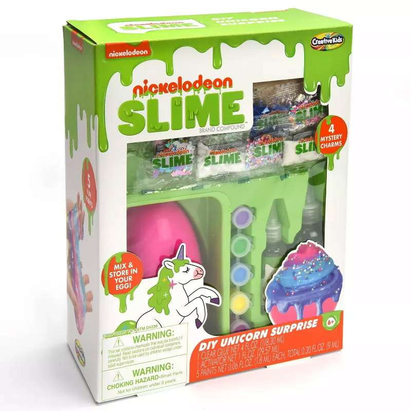 Nickelodeon Slime DIY Unicorn Surprise Slime - Walmart.com