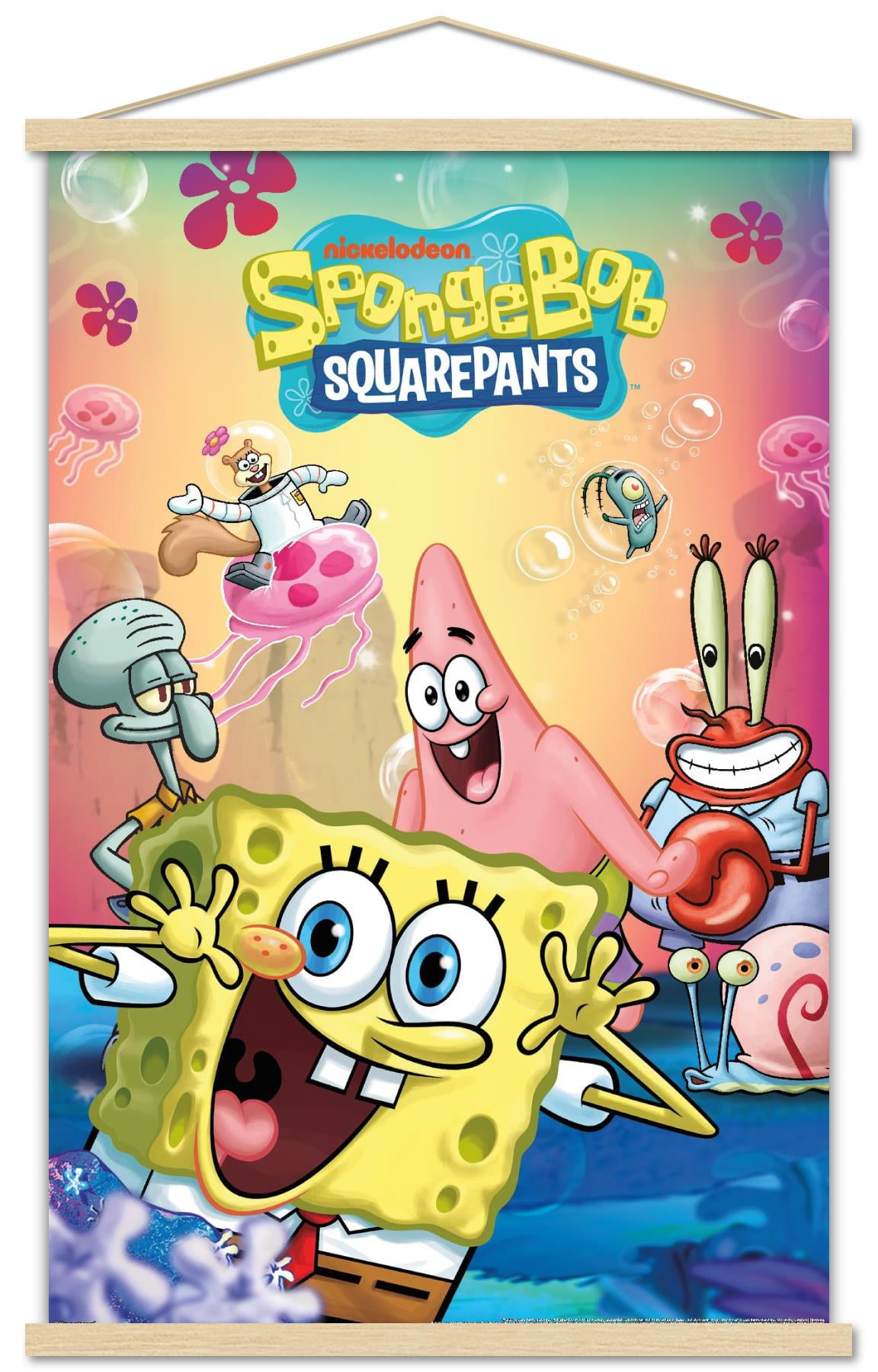 Nickelodeon SpongeBob SquarePants (1999) - Key Art Wall Poster with ...