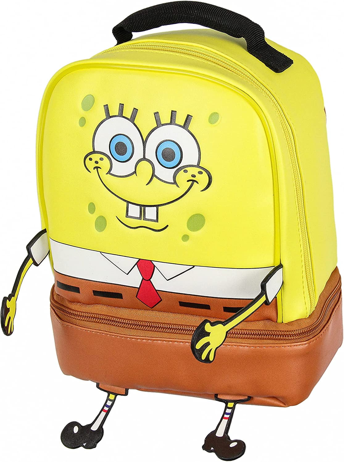 Nickelodeon SpongeBob SquarePants Character Face Dual Compartment Lunch ...