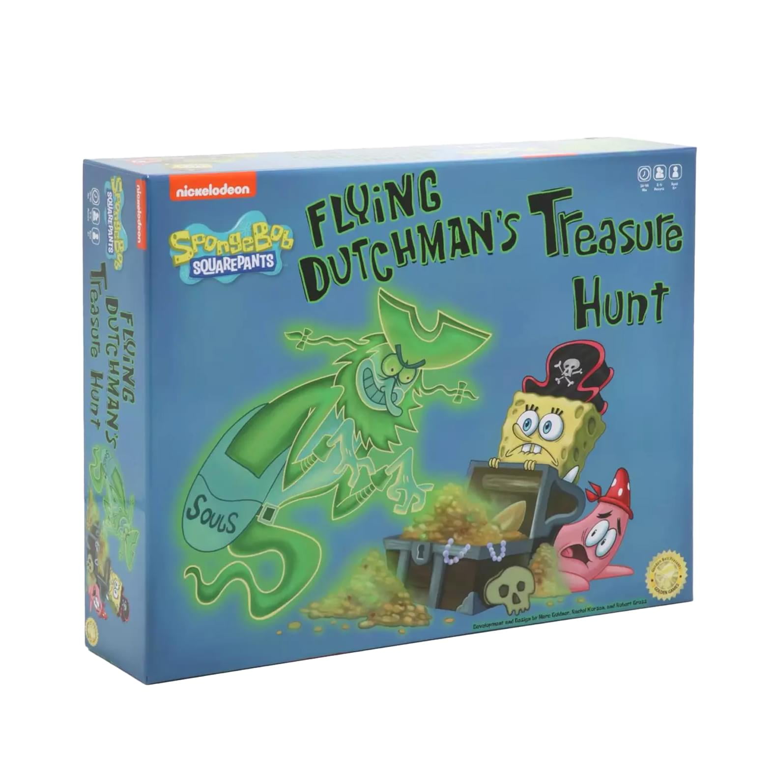 Nickelodeon SpongeBob SquarePants Flying Dutchman's Treasure Hunt Board ...