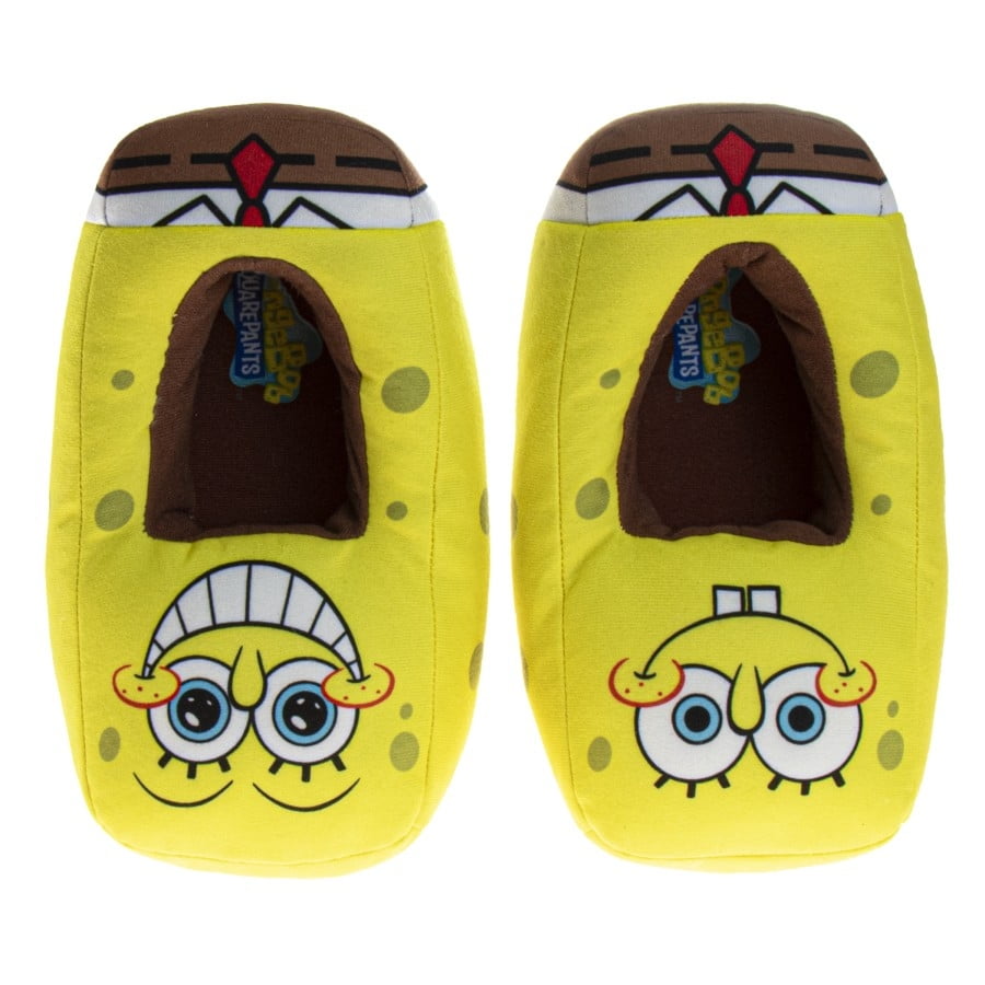 Nickelodeon SpongeBob SquarePants Little Kids Dual Sizes Slippers ...