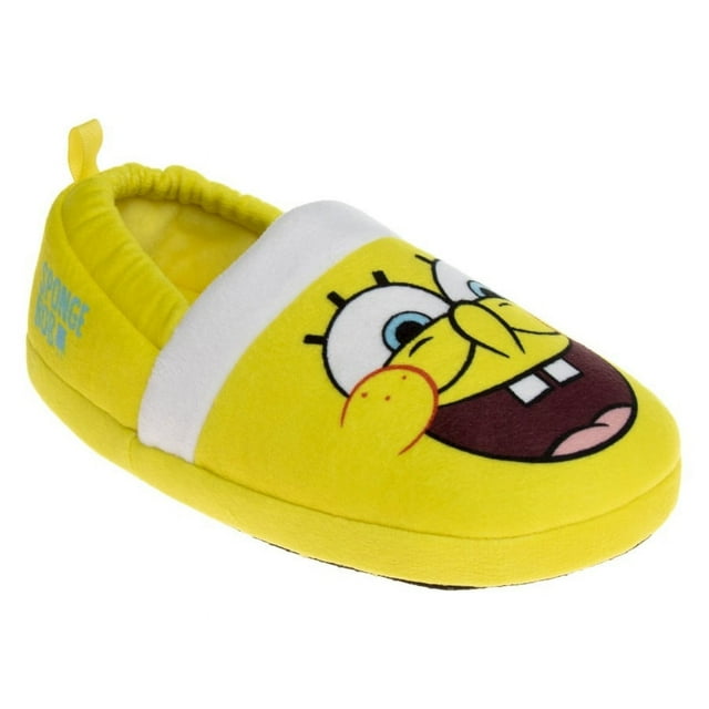 Nickelodeon SpongeBob SquarePants Little Kids Dual Sizes Slippers ...