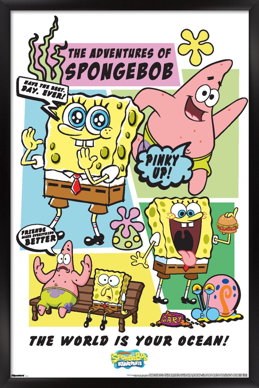 Nickelodeon SpongeBob SquarePants - Ocean Comic Wall Poster, 22.375" x ...