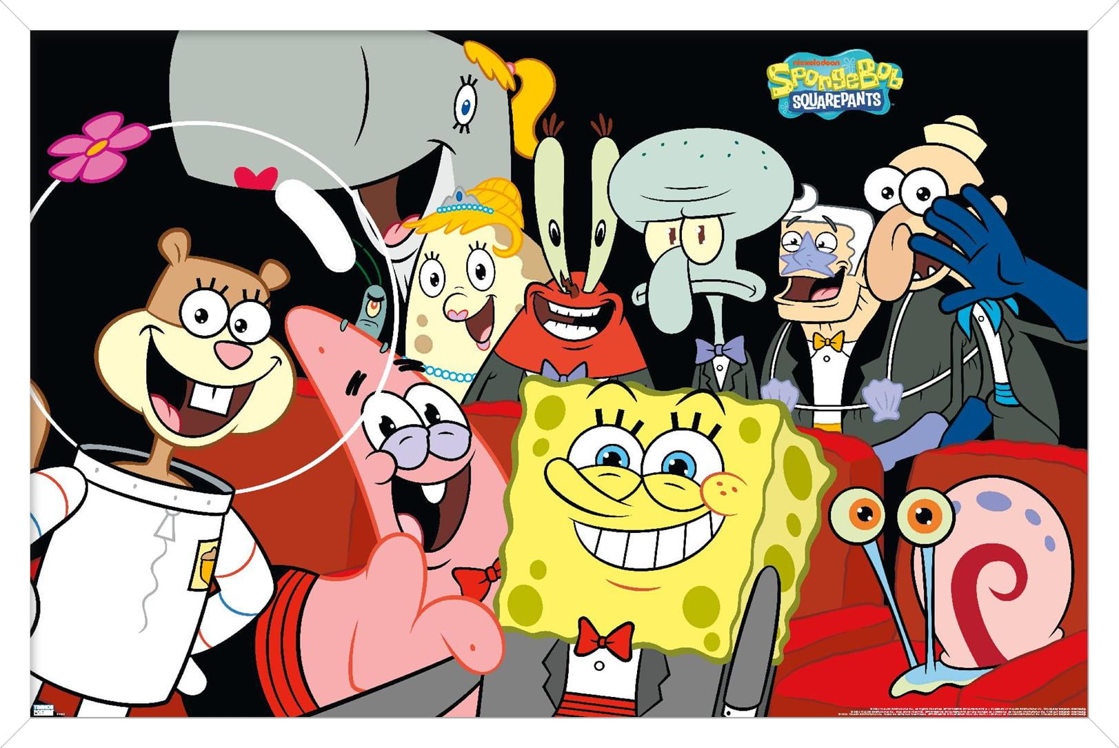 Nickelodeon Spongebob 25th - Shelfie Wall Poster, 14.725" x 22.375 ...