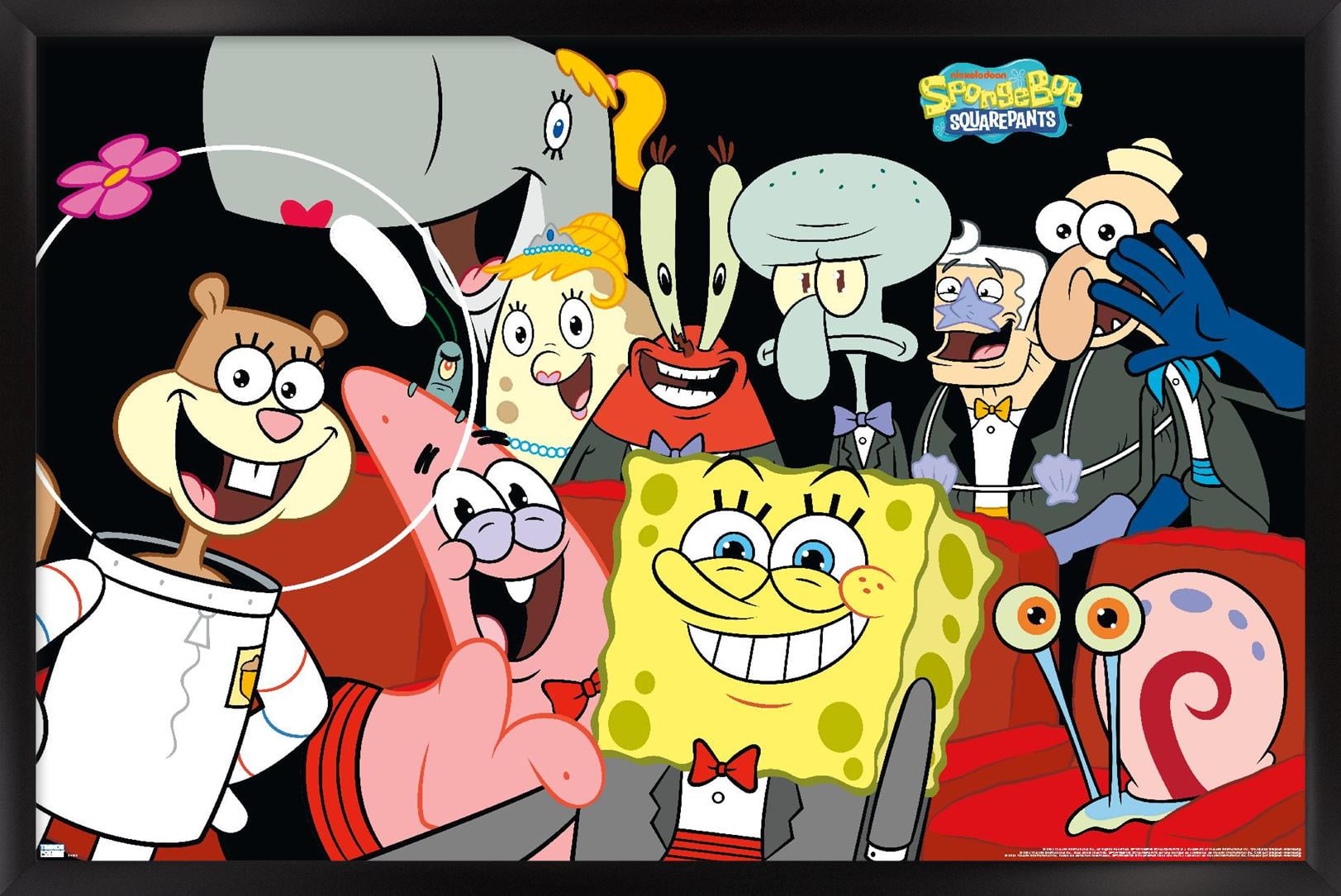 Nickelodeon Spongebob 25th - Shelfie Wall Poster, 14.725" x 22.375 ...