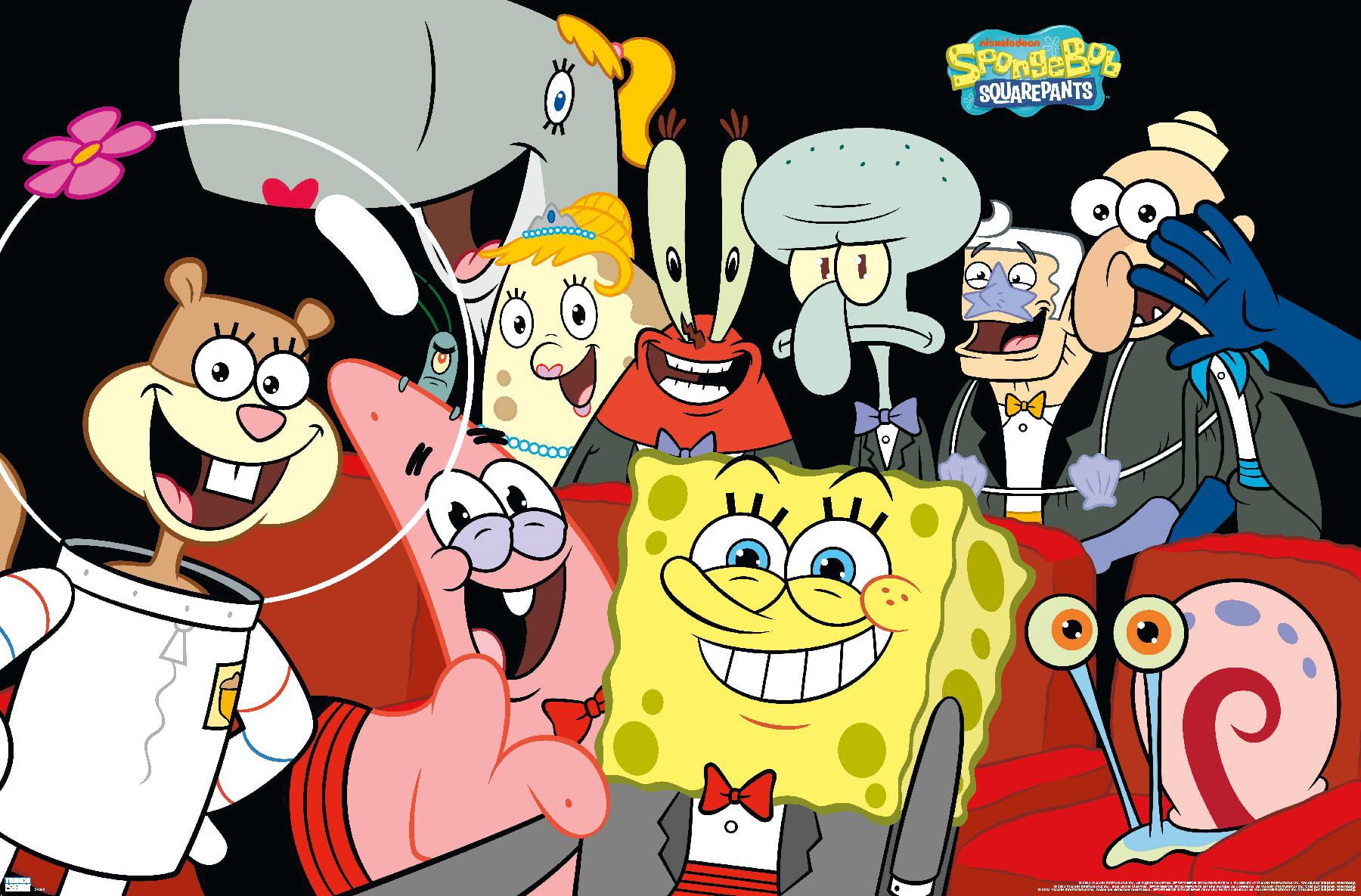Nickelodeon Spongebob 25th - Shelfie Wall Poster, 22.375" x 34 ...