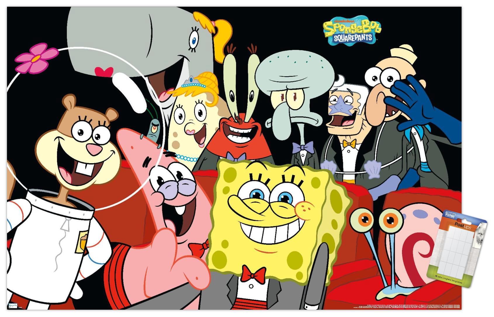 Nickelodeon Spongebob 25th - Shelfie Wall Poster, 22.375" x 34 ...