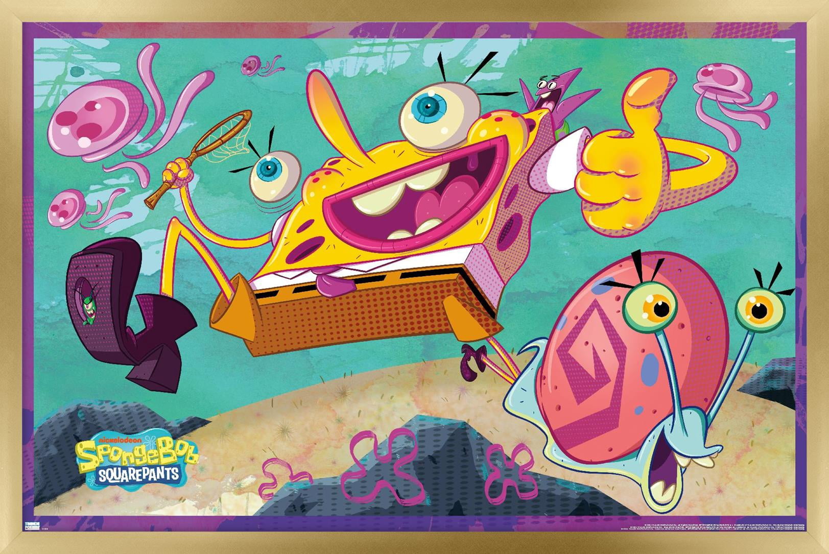 Nickelodeon Spongebob 25th - Thumbs Up Wall Poster, 22.375" x 34 ...