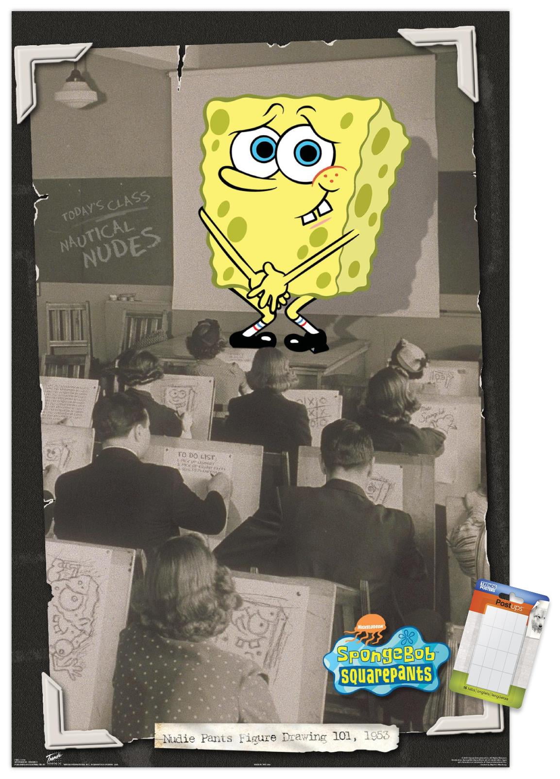 Nickelodeon Spongebob - Class Wall Poster, 14.725" x 22.375" - Walmart.com