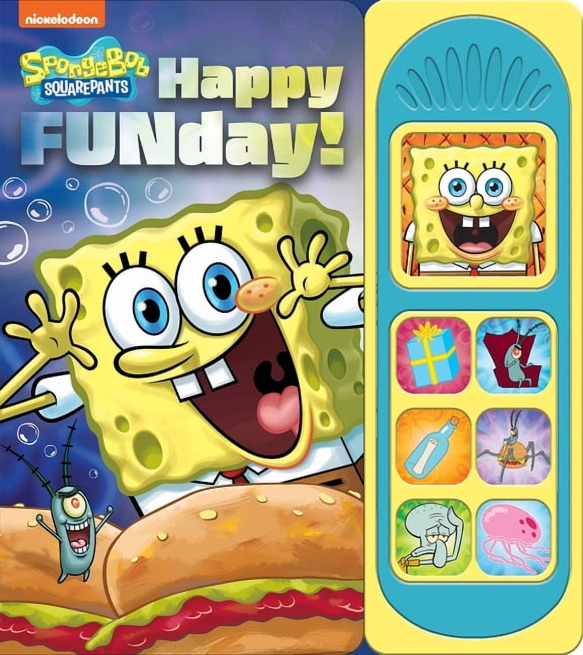 Nickelodeon Spongebob Squarepants: Happy Funday! Sound Book, (Paperback ...