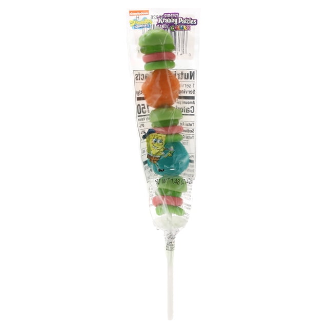 Nickelodeon Spongebob Squarepants Krabby Patties Gummy Candy Colors, 1. ...