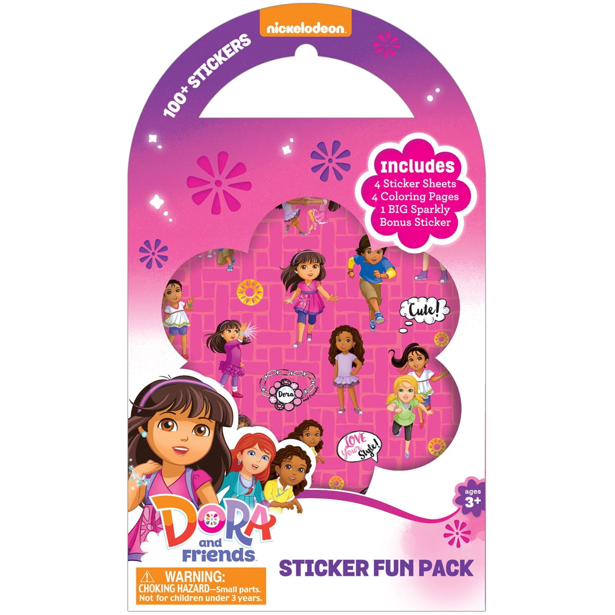 Nickelodeon Sticker Fun Pack-Dora And Friends, Pk 6, Mrs Grossman ...