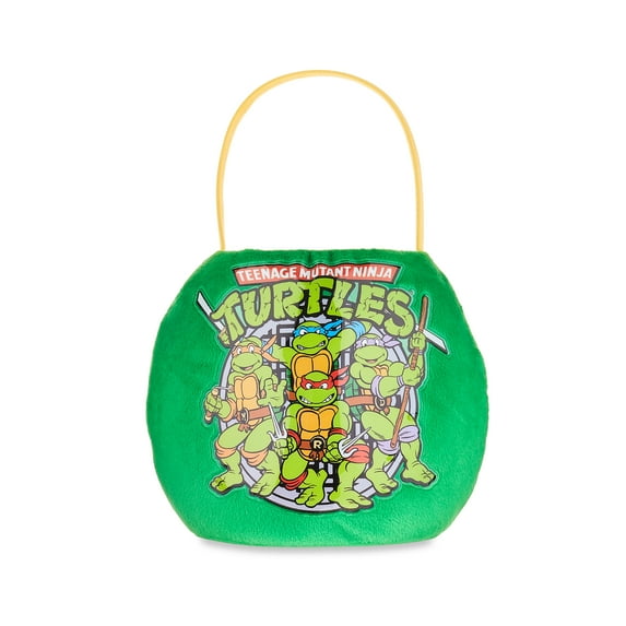 Nickelodeon Teenage Mutant Ninja Turtle TMNT Medium Plush Easter Basket ...