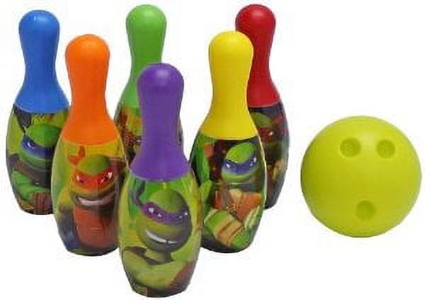 Nickelodeon Teenage Mutant Ninja Turtles Bowling Toy Set - Walmart.com