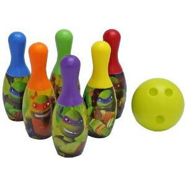 Nickelodeon Teenage Mutant Ninja Turtles Bowling Toy Set - Walmart.com